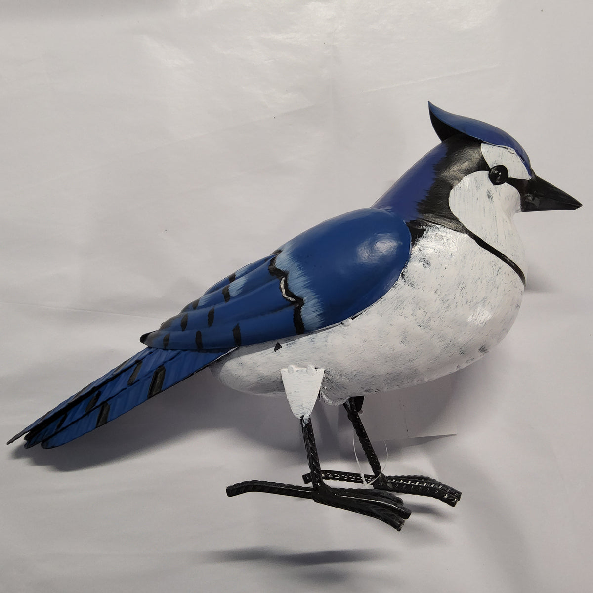 Painted Metal Blue Jay QQX68017 – Lesser Jewellers