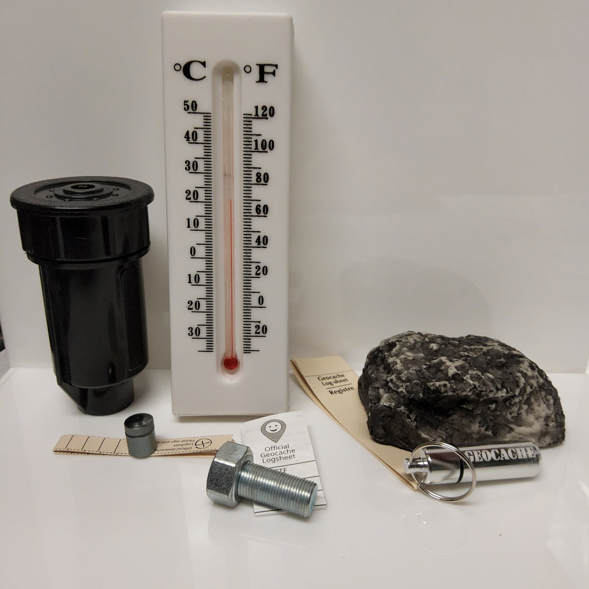 Geocaching - Devious Hides Kit - Five Pieces – Lesser Jewellers