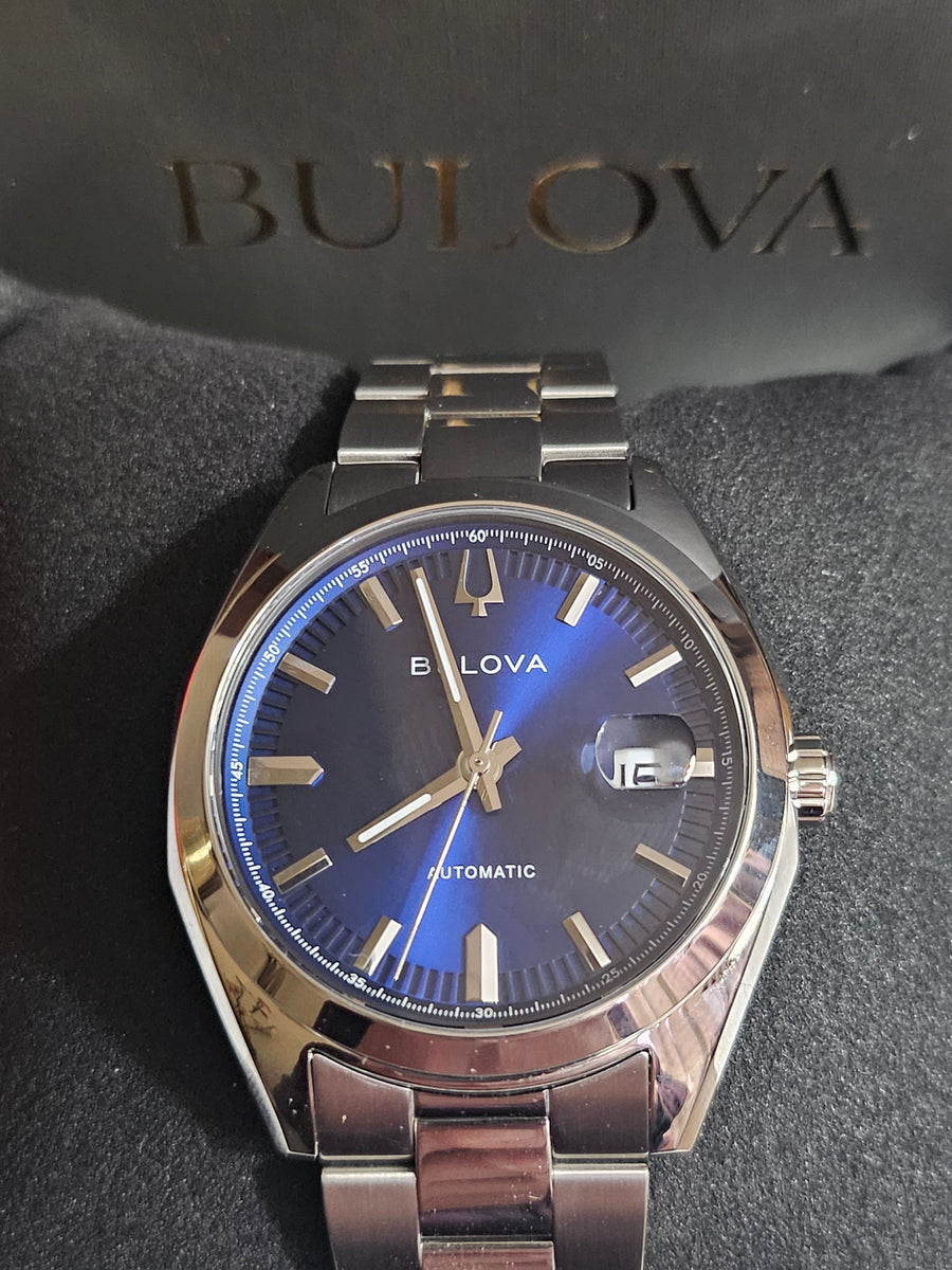 Bulova Automatic Stainless Steel Watch - 96B436 - Surveyor – Lesser ...
