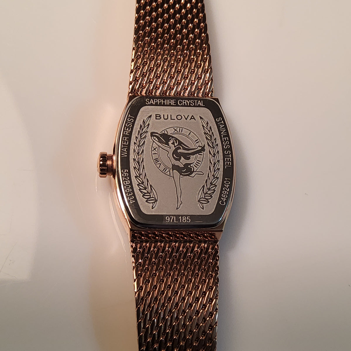 Bulova Rose-gold Tone Watch - Ladies - "Goddess of Time" - 97L185 ...