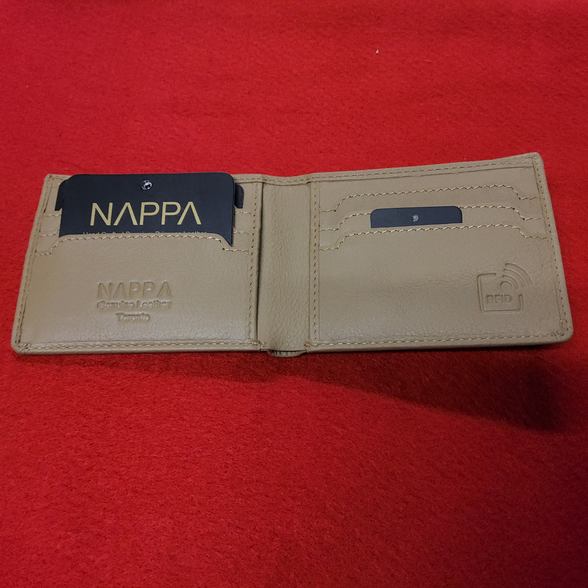 NAPPA Leather Wallet - RFID Identity Block - Colour options – Lesser ...